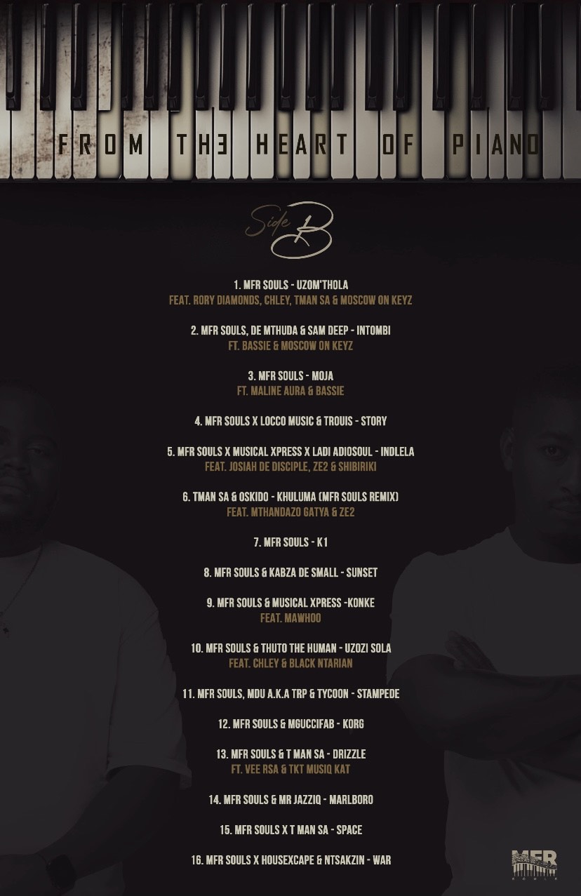 Inside Amapiano Duo MFR Souls’ Album “The Heart Of Piano Side B” – LAMAG