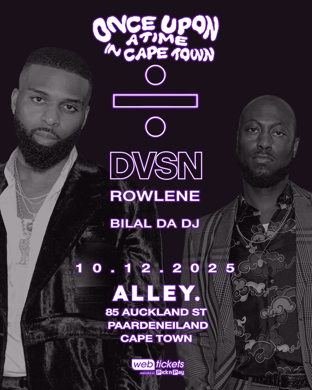 DVSN At Once Upon A Time In JHB & CPT: Everything You Need To Know – LFRNQ